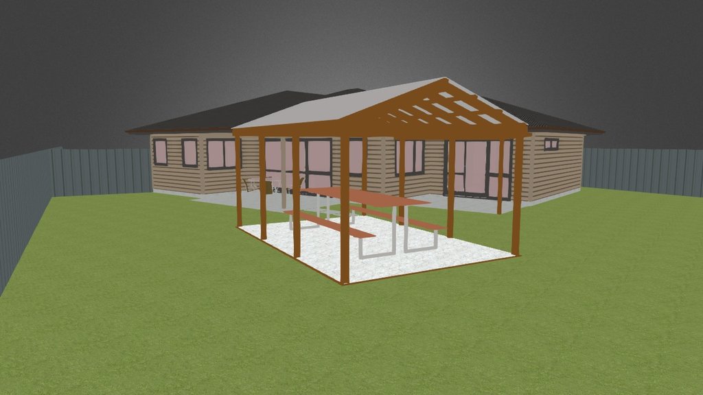 Portico - 3D model by homeworx [94420a8] - Sketchfab