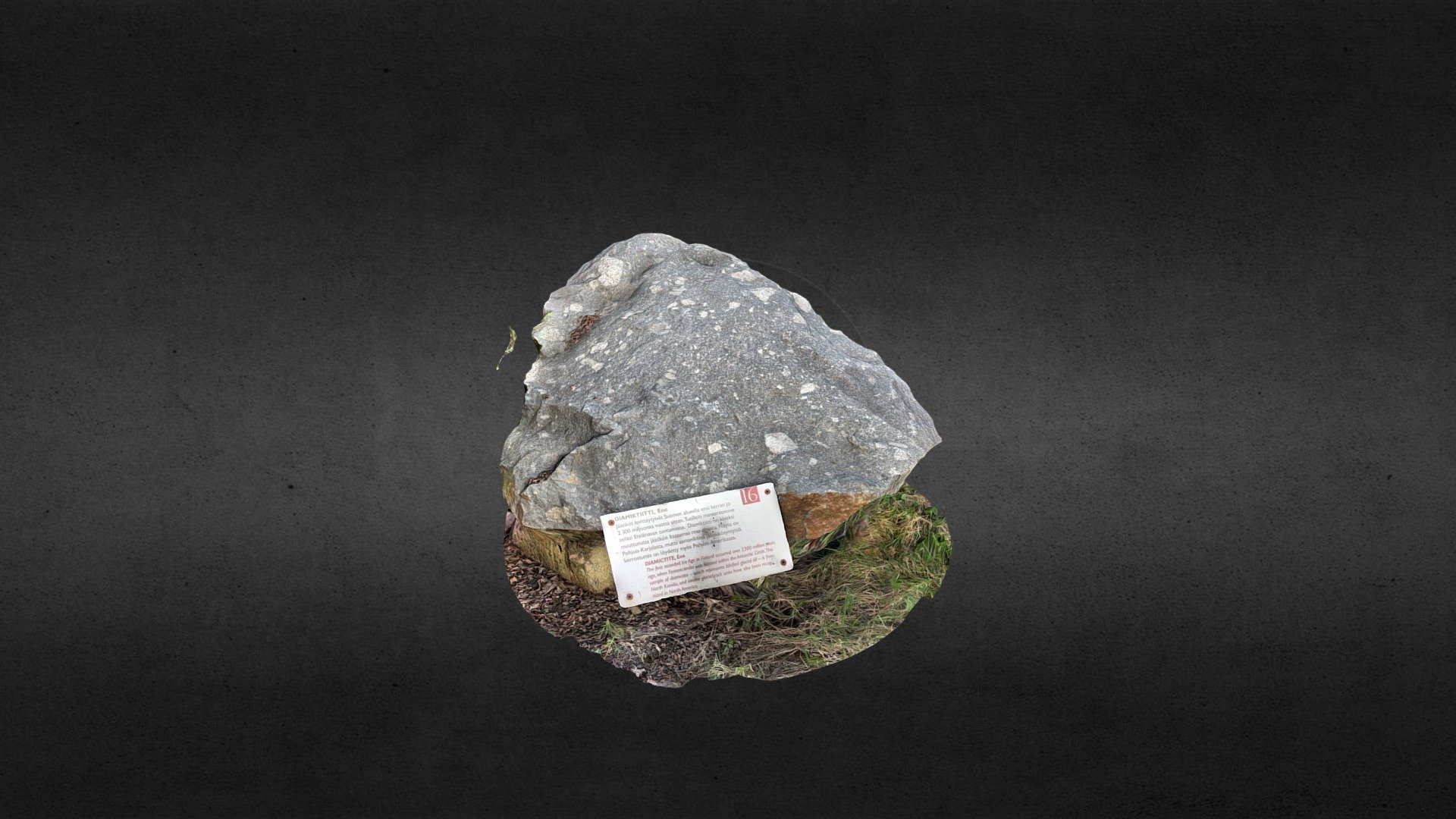 Diamictite, Eno - Download Free 3D model by Tapio Soukka (@Soukka ...