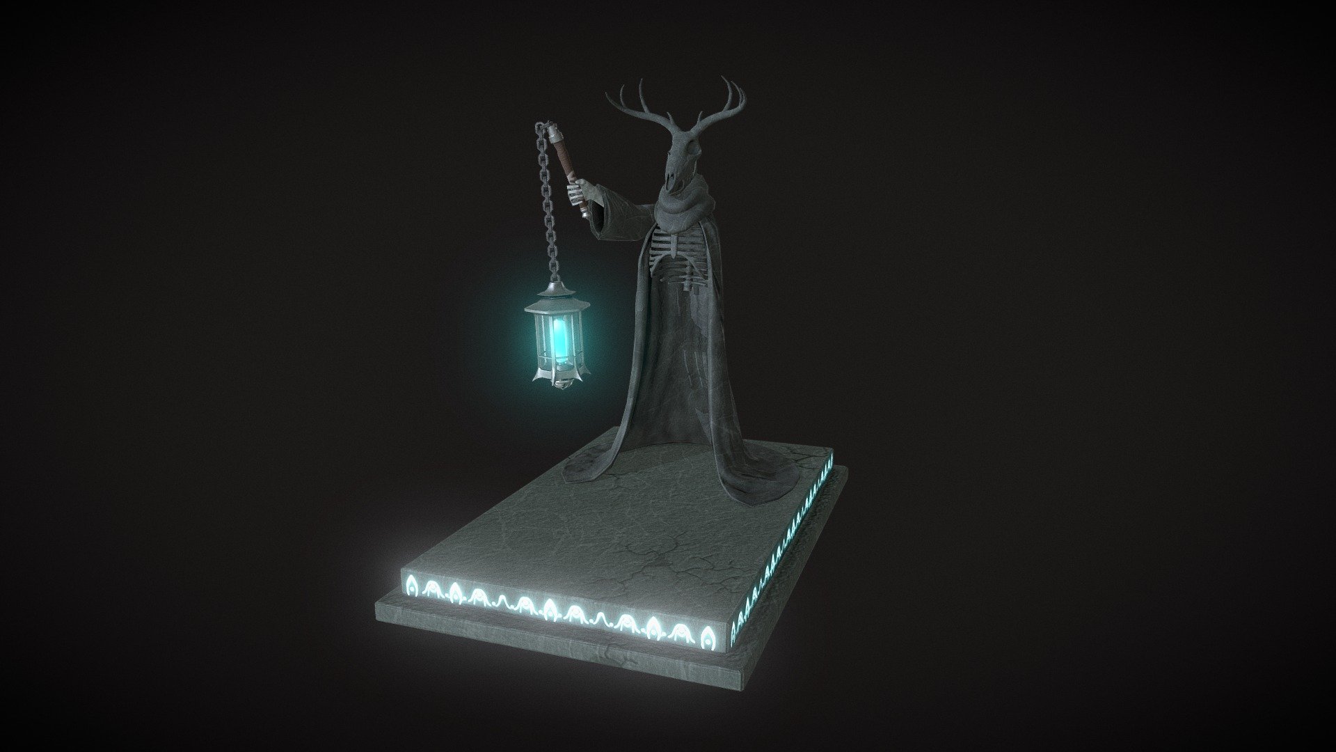Checkpoint Statue - 3D model by Lizebris (@ColeW) [94440bd] - Sketchfab