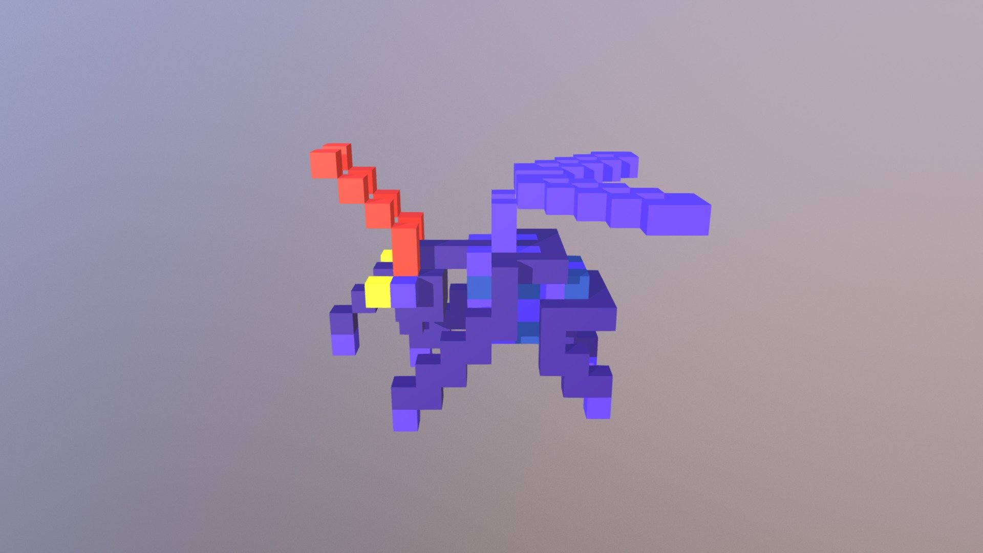 Bug 8bits - Download Free 3D model by Grazzini [944423e] - Sketchfab