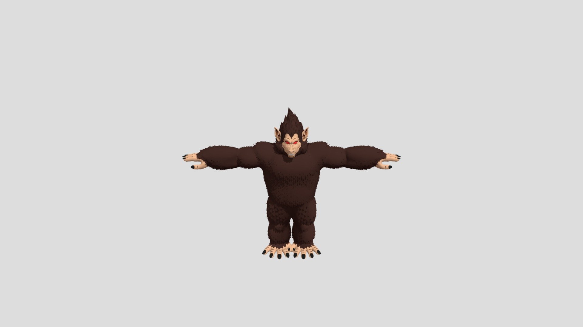 Great_Ape_Dbsz - Download Free 3D model by 20062020year [94446e2 ...