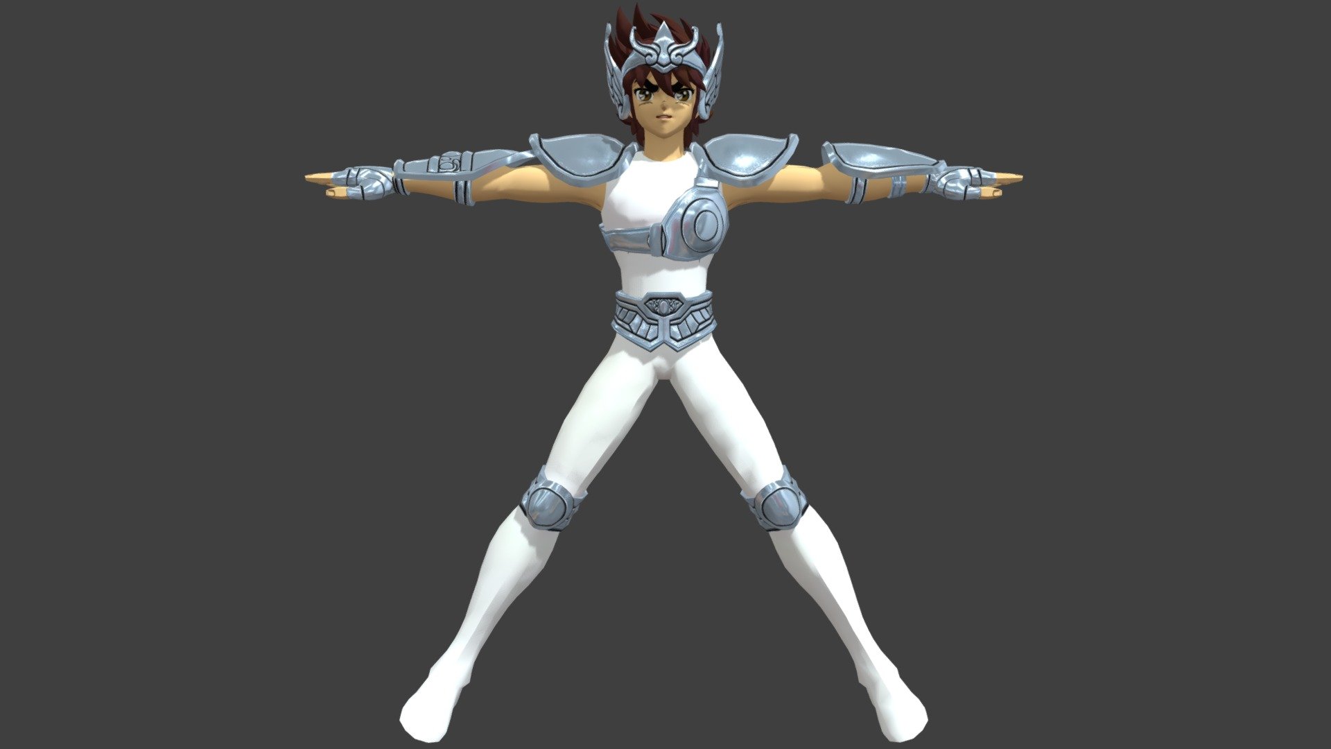 Seiya Manga - 3D model by RaulV2 [9446327] - Sketchfab