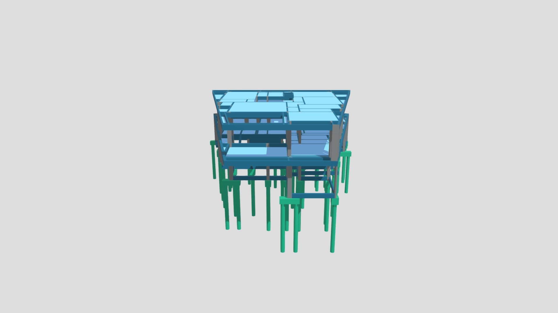 3D Estrutural Península Ponta da Figueira C-5 - 3D model by Base Real ...