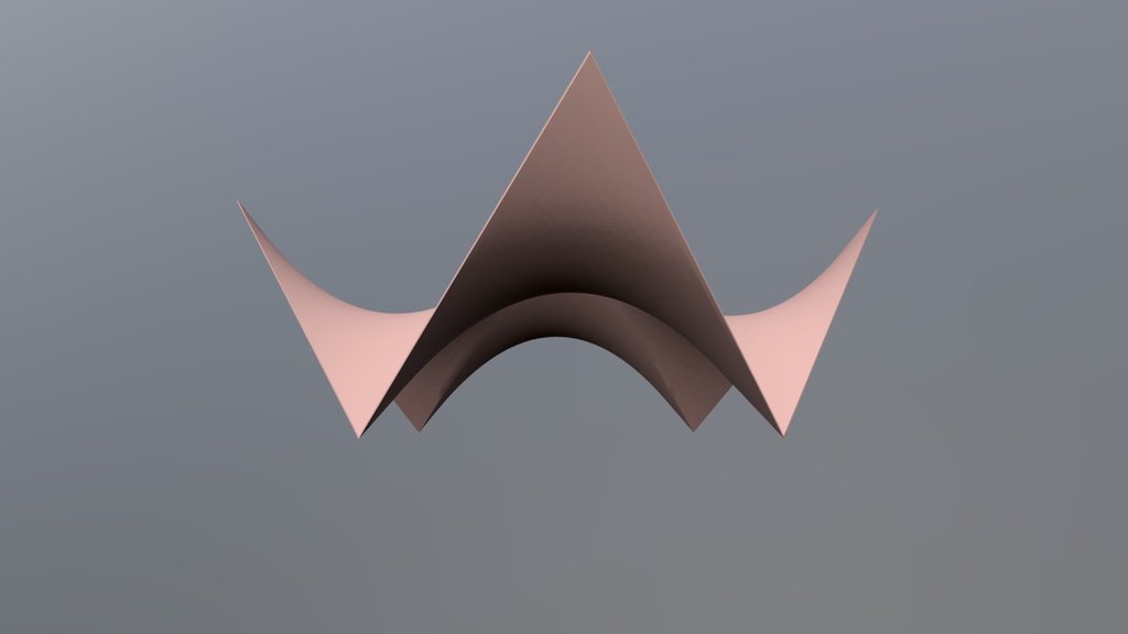 Paraboloide Hiperbólico - A 3D model collection by pelandintecno ...