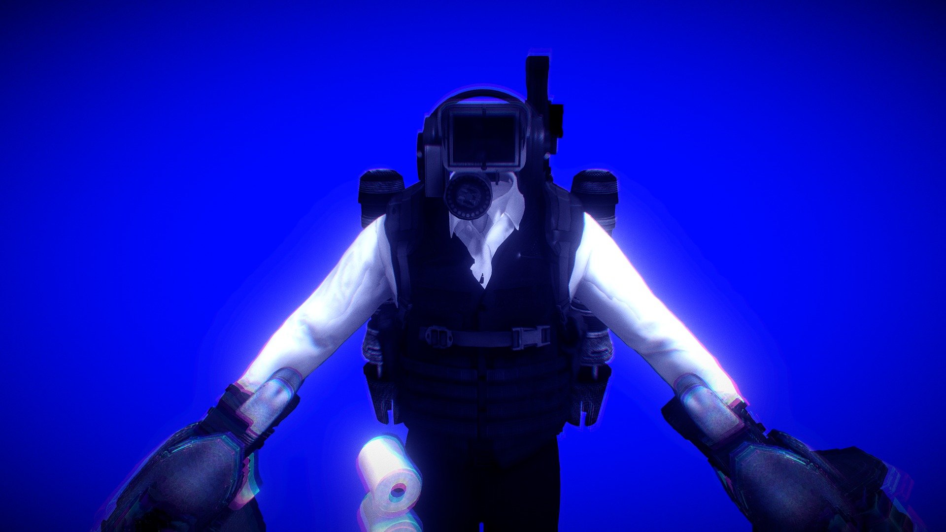 Cameraman 2.0 (No Coated) - 3D model by Xeniophases (GH0ST CAMERAMAN ...