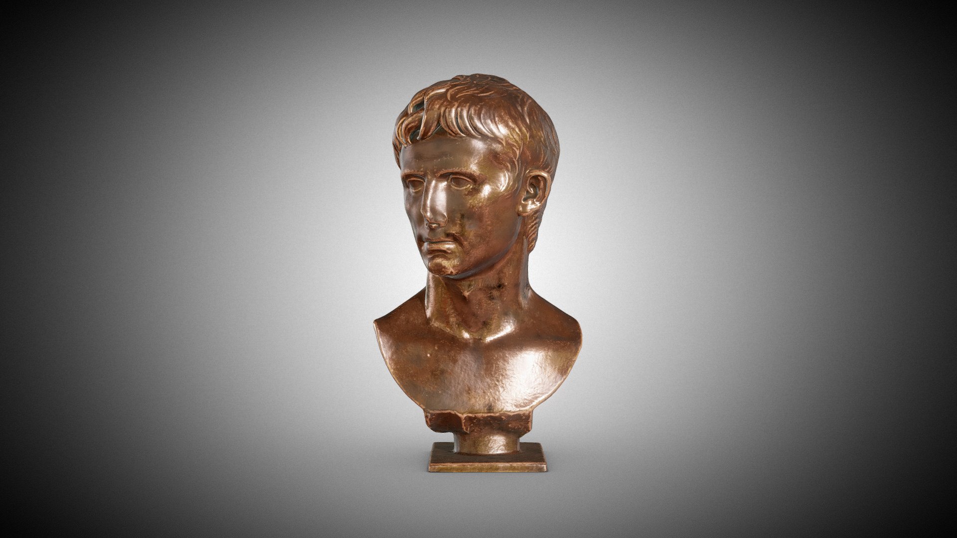 Augustus Bronze - Buy Royalty Free 3D model by Frank.Zwick (@Frank ...