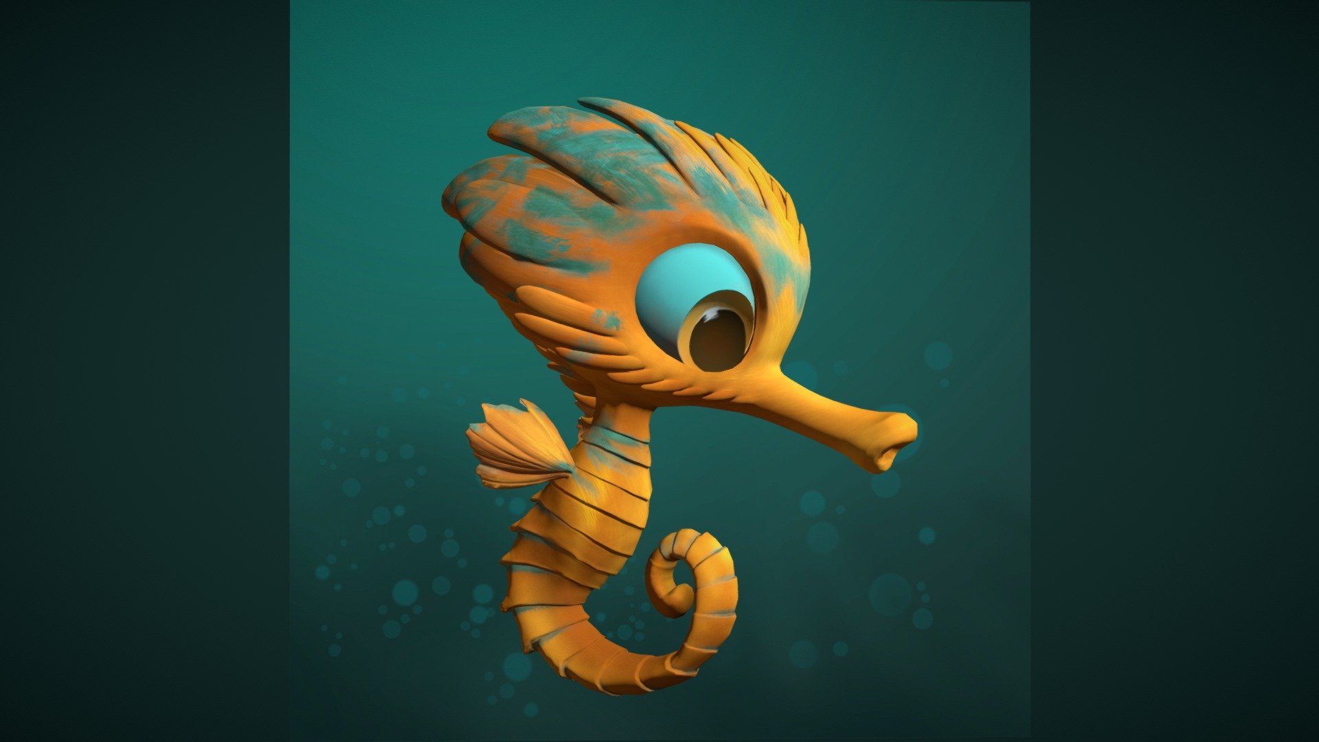 Stylized Creation - Cute Creature Workshop - 3D model by minhthao0612 ...