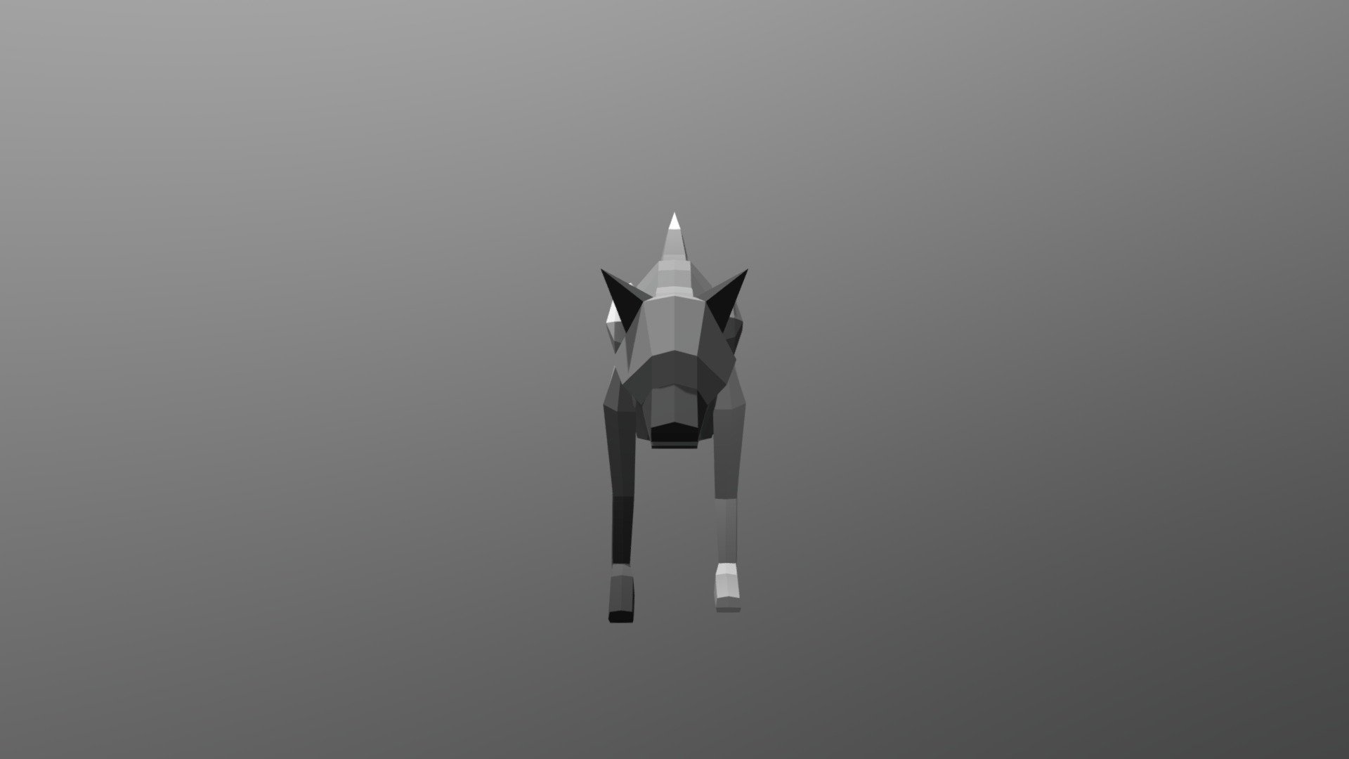 Wolf LowPoly - 3D model by LidiaHolgado [944d895] - Sketchfab