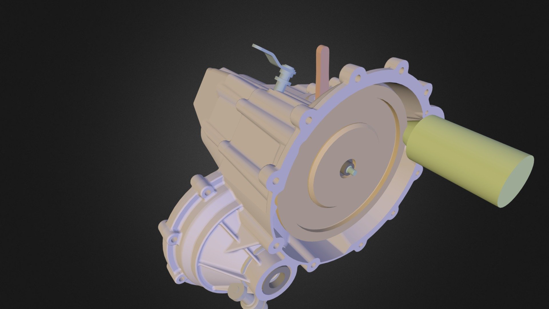 Gearbox - 3D model by Ebrahim Zokaee (@Zekaee) [944f7ae] - Sketchfab