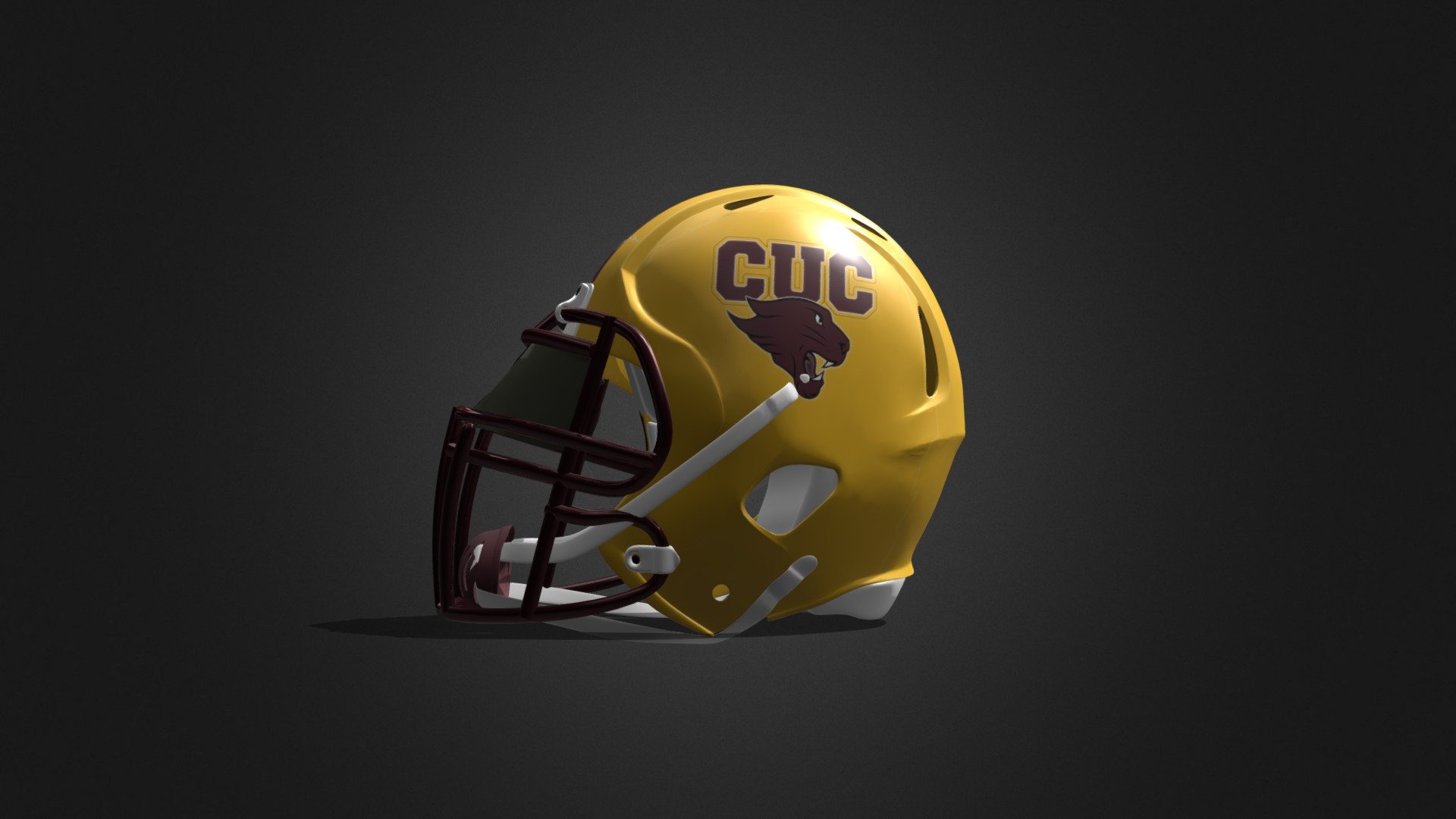 CUC Helmet - Download Free 3D model by blakeallen25 [94506bd] - Sketchfab