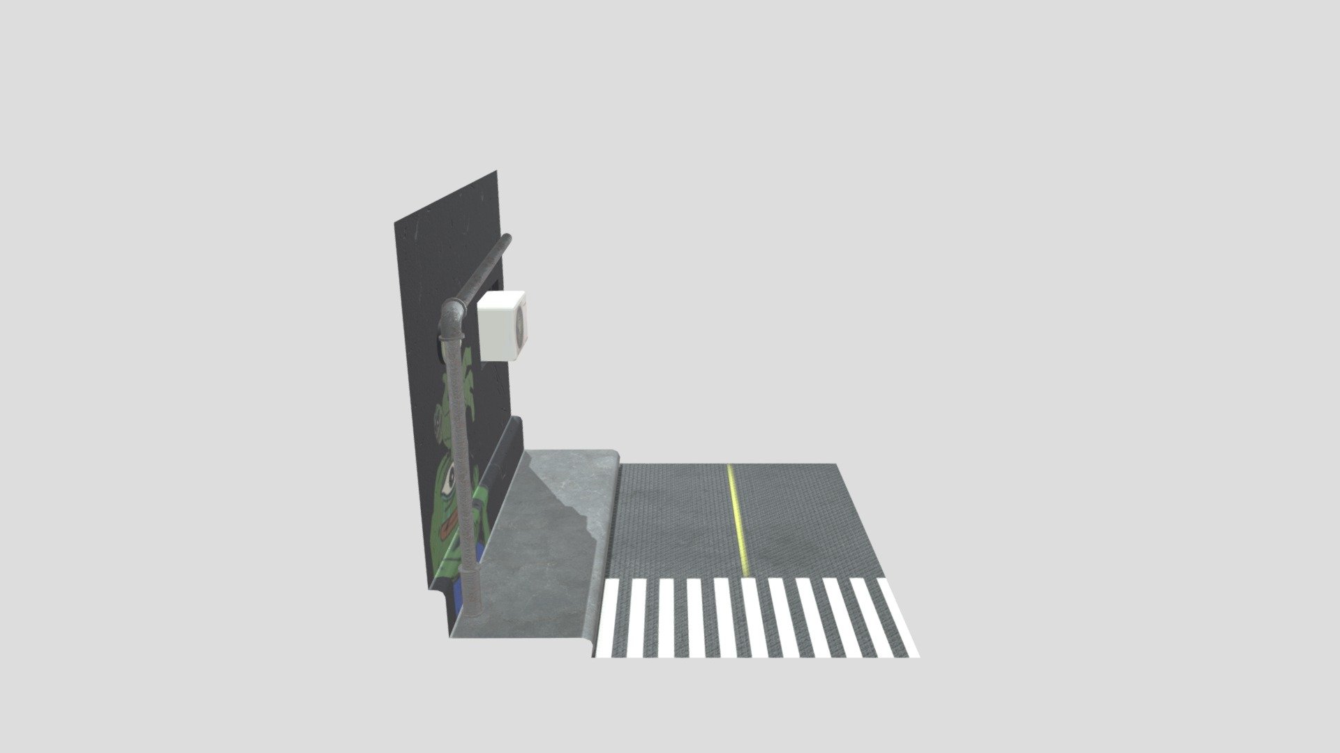 Pepe Street Graffiti - Download Free 3D model by WakeKnight [9450bed ...
