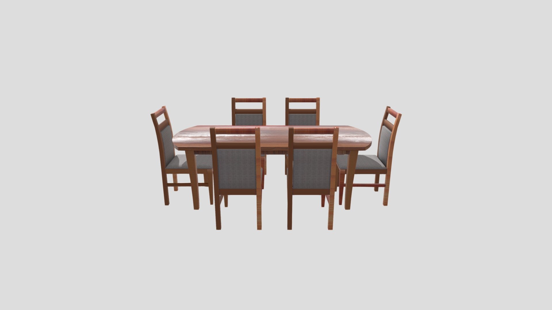 Dining Table - 3D model by Cheruku Raju (@rajucheruku3d) [9450e8a ...