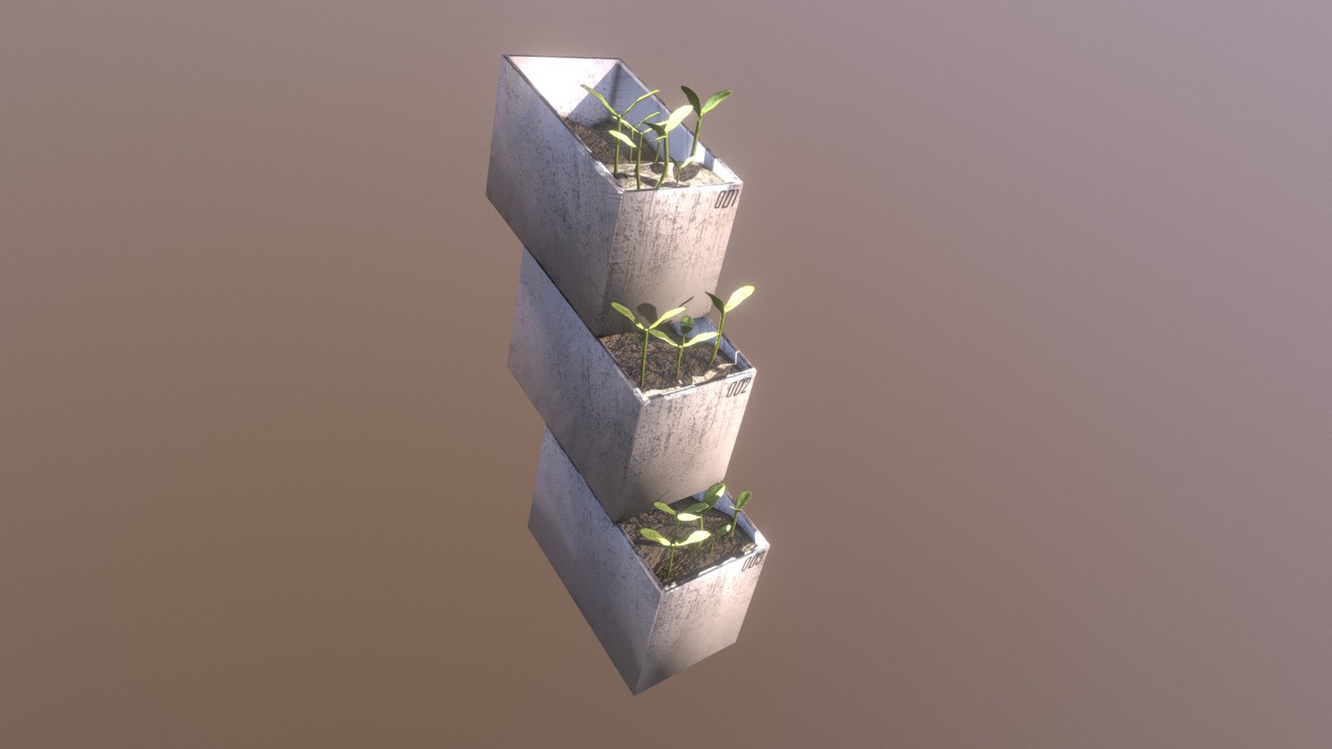 Vertical Farm Component - Buy Royalty Free 3D model by Anežka Hájková ...