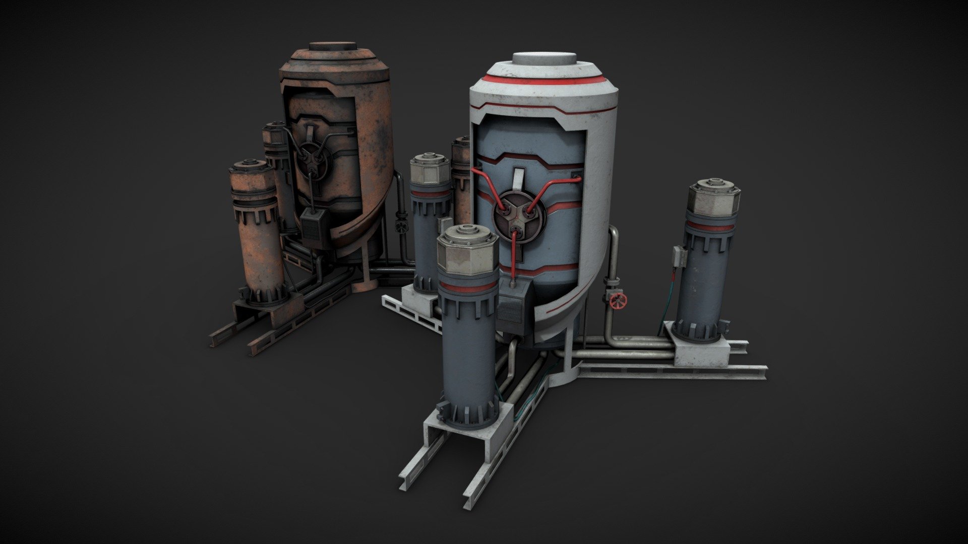 Machinery device - Buy Royalty Free 3D model by maxpsr [94515ae ...