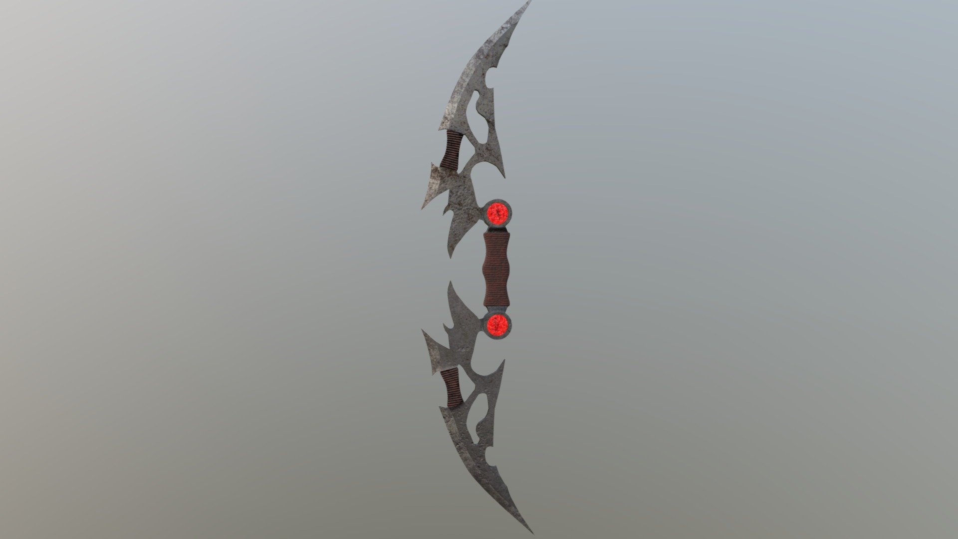 Double Blade with worn texture set - 3D model by Jason Runkel ...