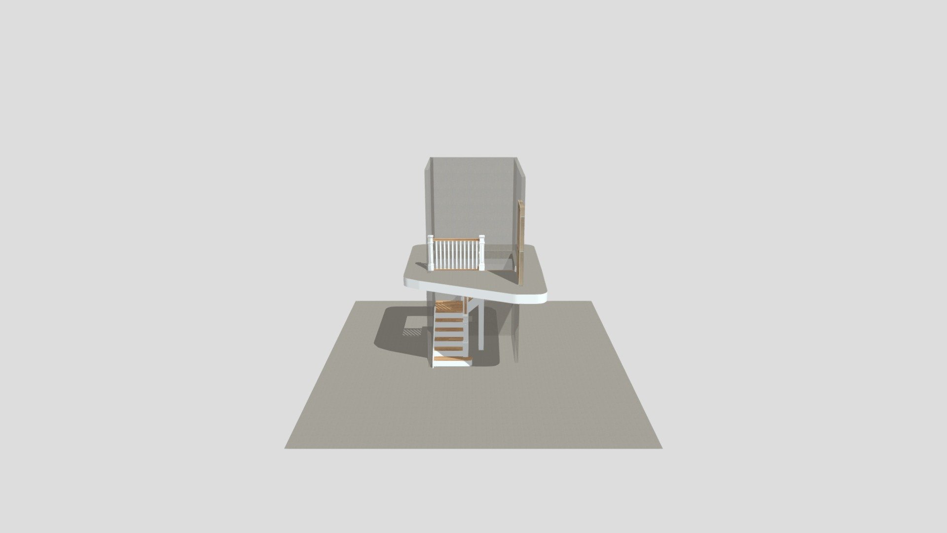 Anthony_Sumner_Hesketh_Bank - 3D model by Alan Grice Staircase Co Ltd ...