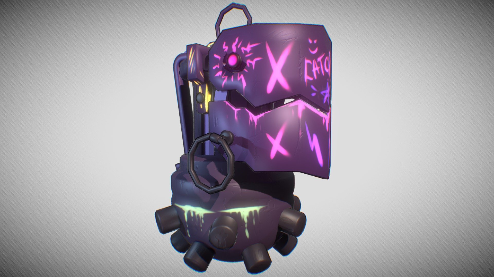 Jinx Grenade - 3D model by August Raido (@augustraido) [9455945 ...