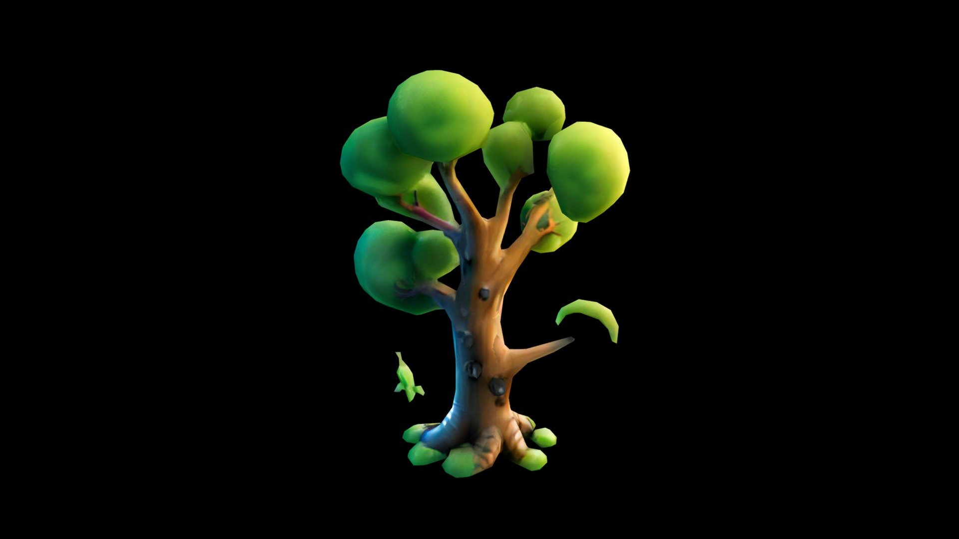 Computer-generated image of an abstract tree wit - Download Free 3D ...