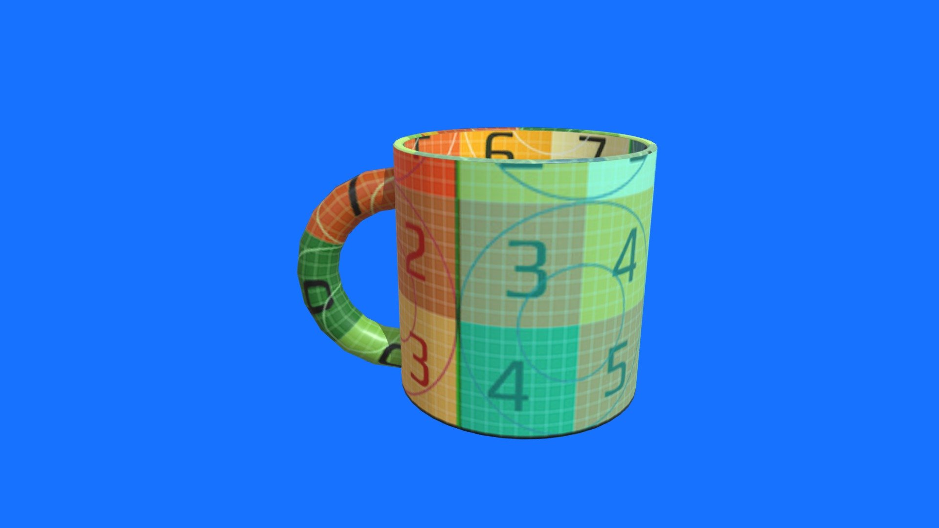 Mug_UV - Download Free 3D model by KatherineTaylor64 [945acb3] - Sketchfab