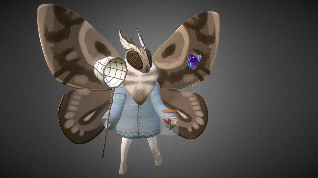 Mothy's holidays - 3D model by Cordy [945be95] - Sketchfab