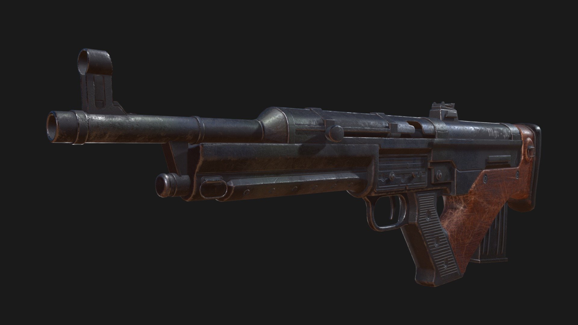 MGR-40 Rifle - 3D model by Viraxian [945d294] - Sketchfab