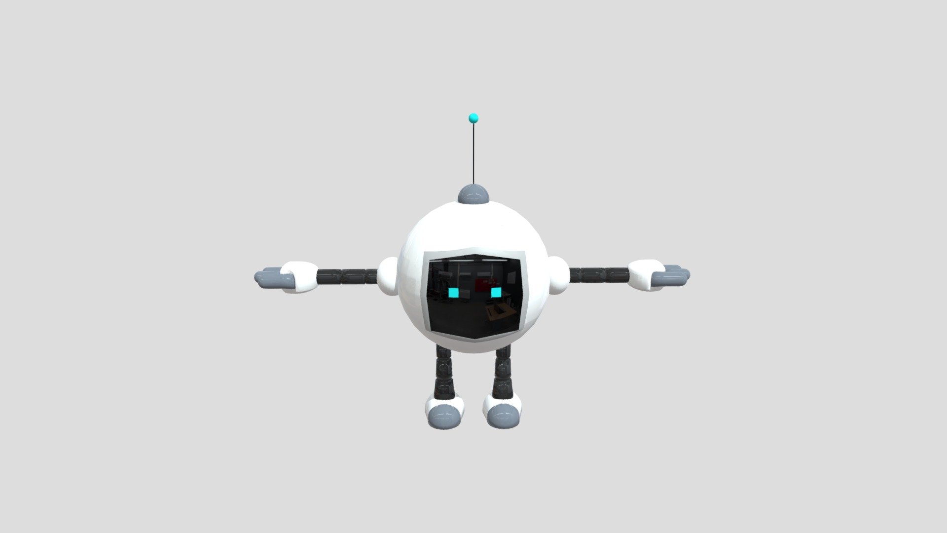 Roboton - Download Free 3D model by kylestrasbourg [945e026] - Sketchfab