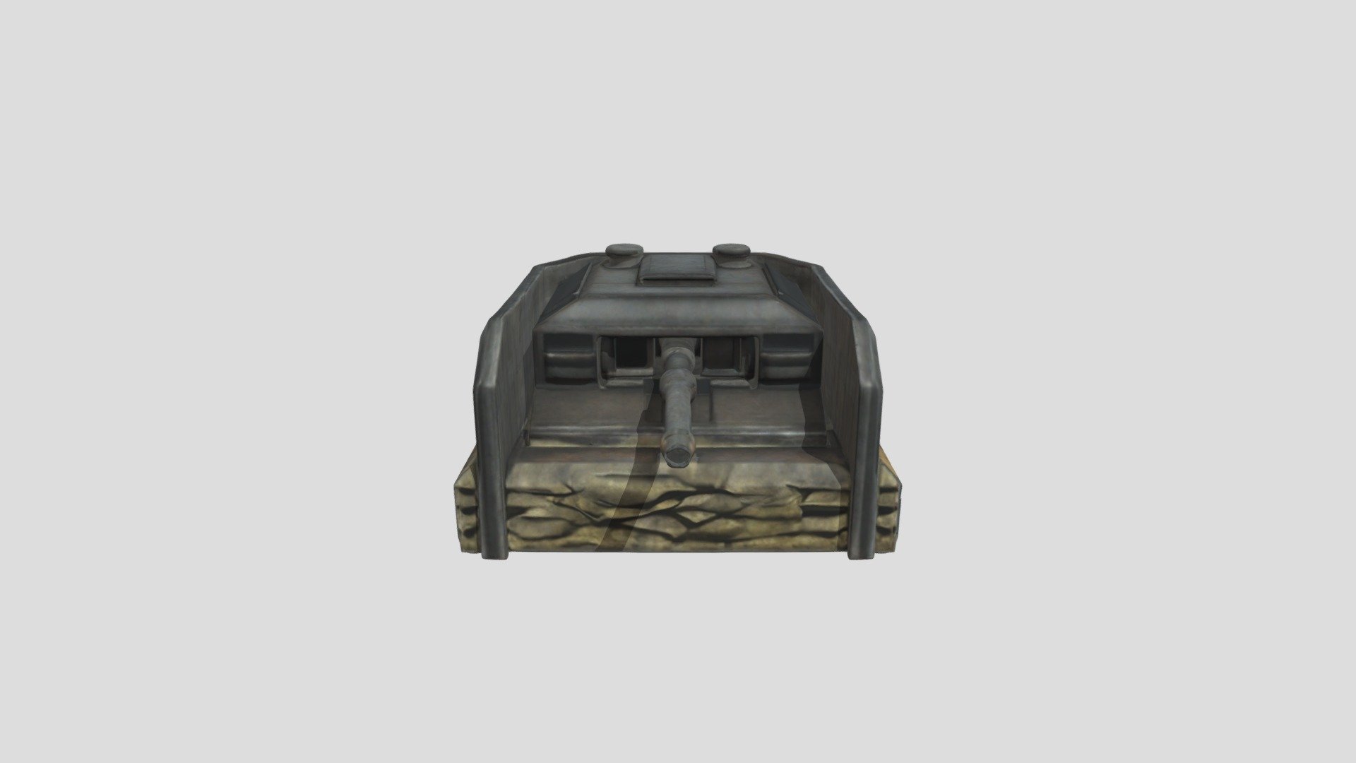 Bunker Defense Station - 3D model by bforeman [945e4c1] - Sketchfab