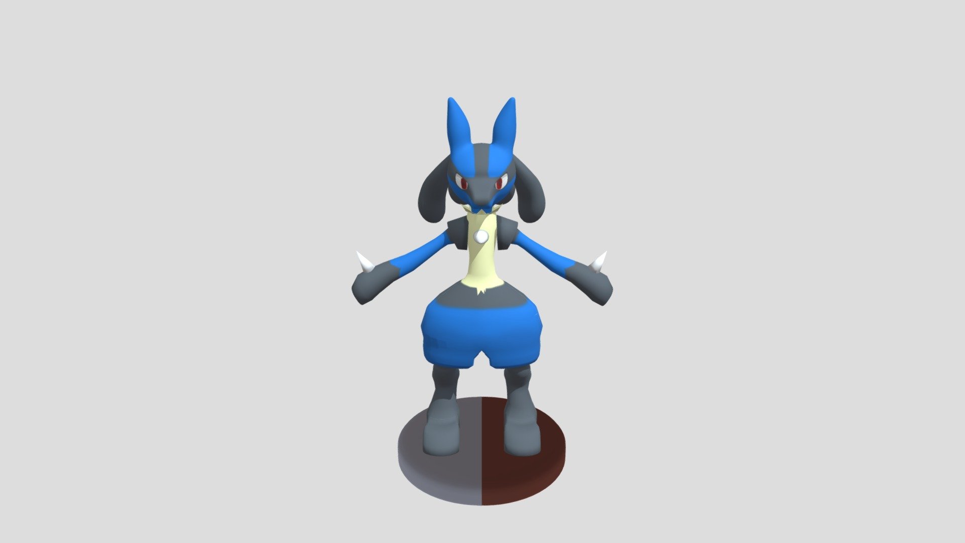 Lucario - Download Free 3D model by Tonimon [945e9ec] - Sketchfab