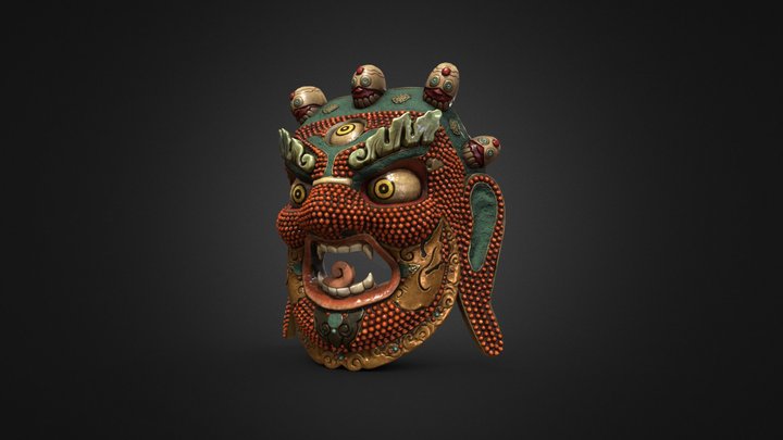 Mask 3D models - Sketchfab