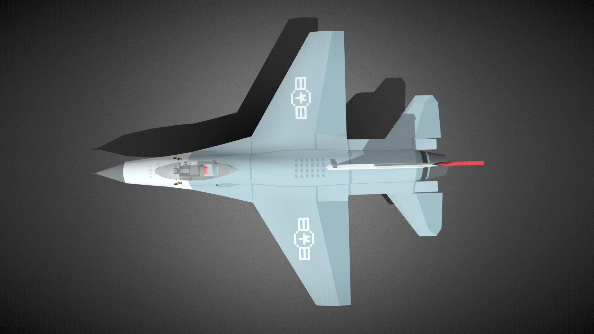 F16 + cockpit - 3D model by kaktus541 [945f573] - Sketchfab