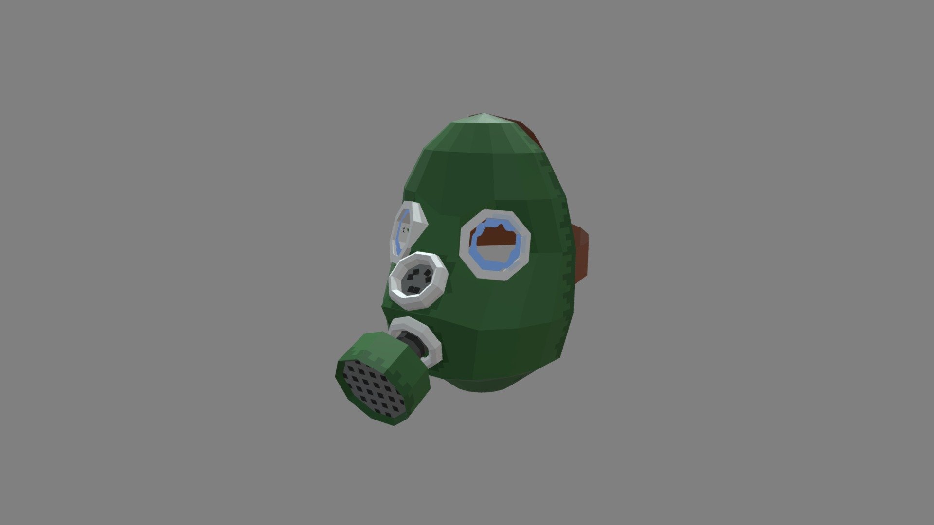 Low Poly Gas Mask - Download Free 3D model by Mahdi Nazeri ...