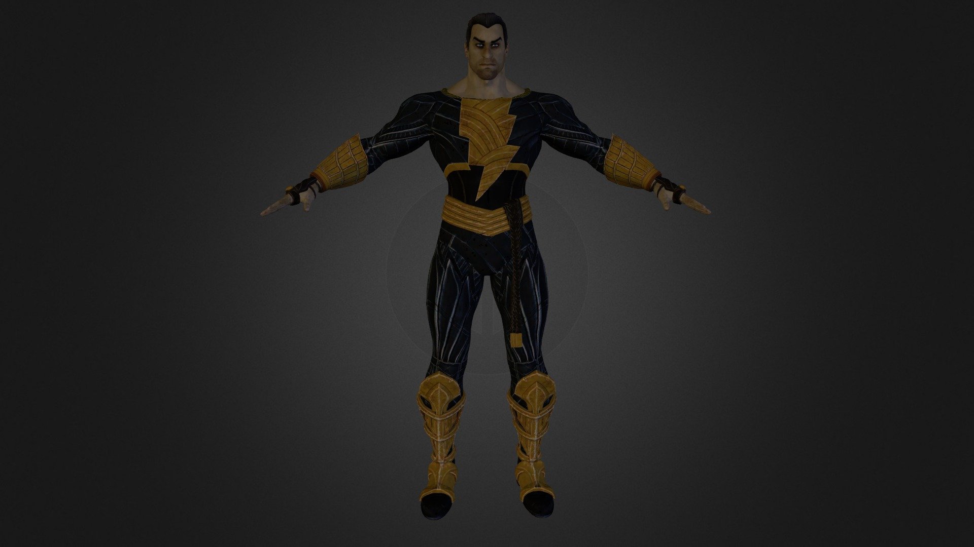 black adam - 3D model by fairytailfan97 [94616ae] - Sketchfab