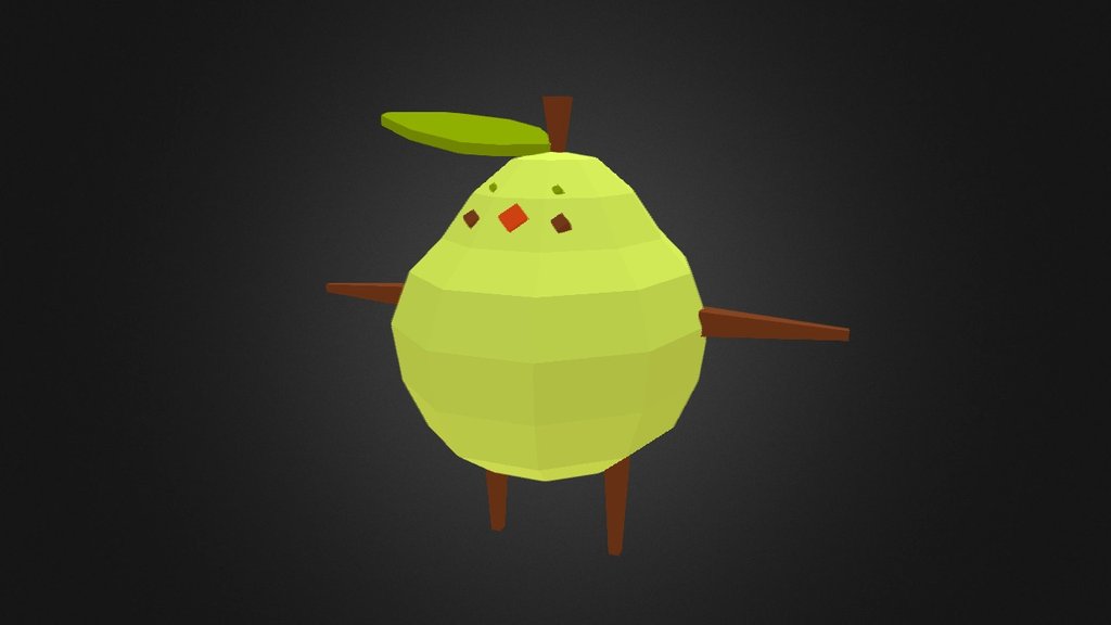 mr pear - 3D model by q_dork [94624c0] - Sketchfab