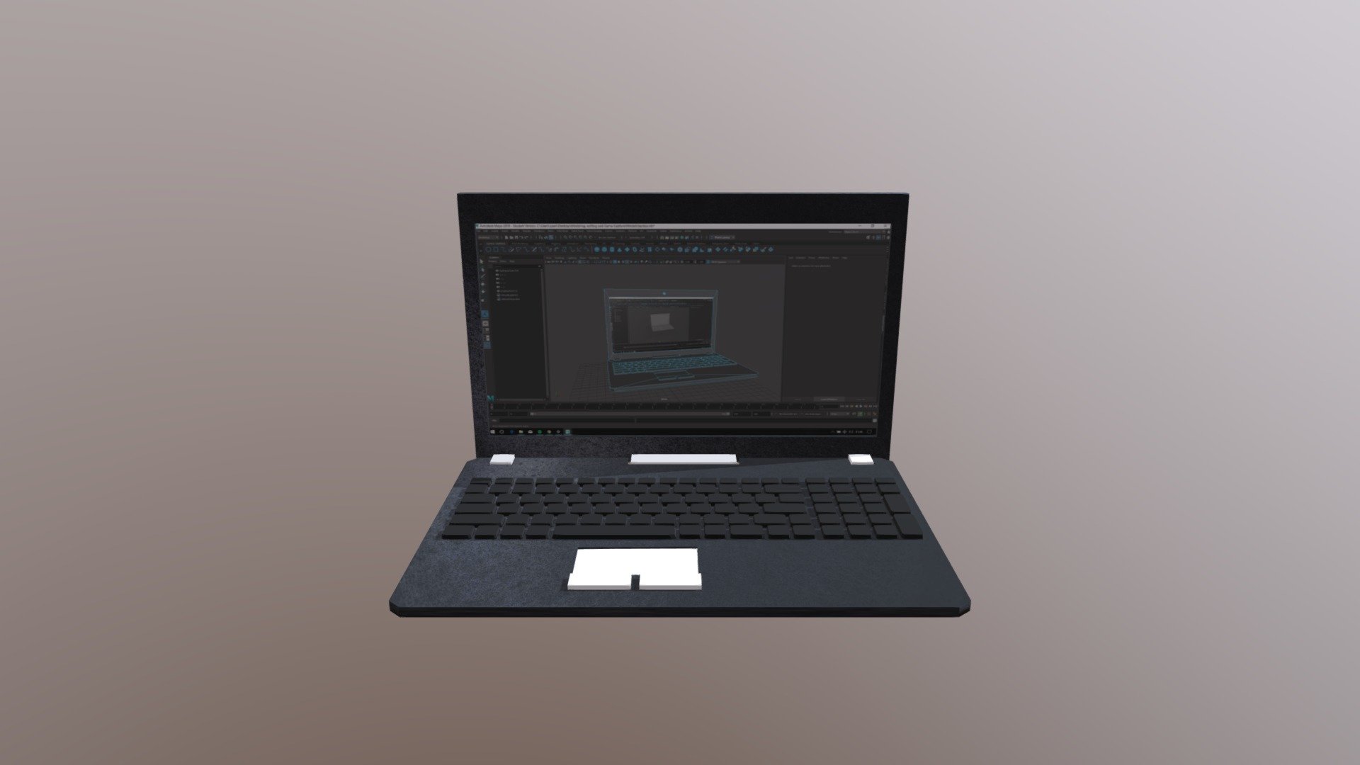 Laptop - 3D model by RYKO197 [946360f] - Sketchfab