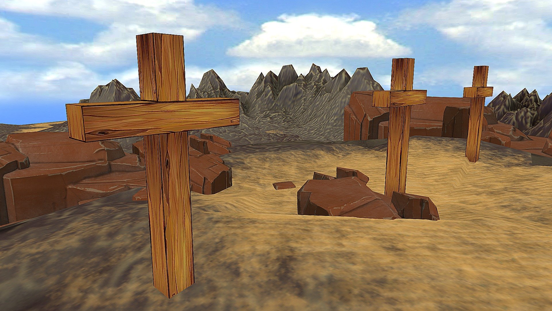 Hill - 3D model by 3dsh [9466156] - Sketchfab