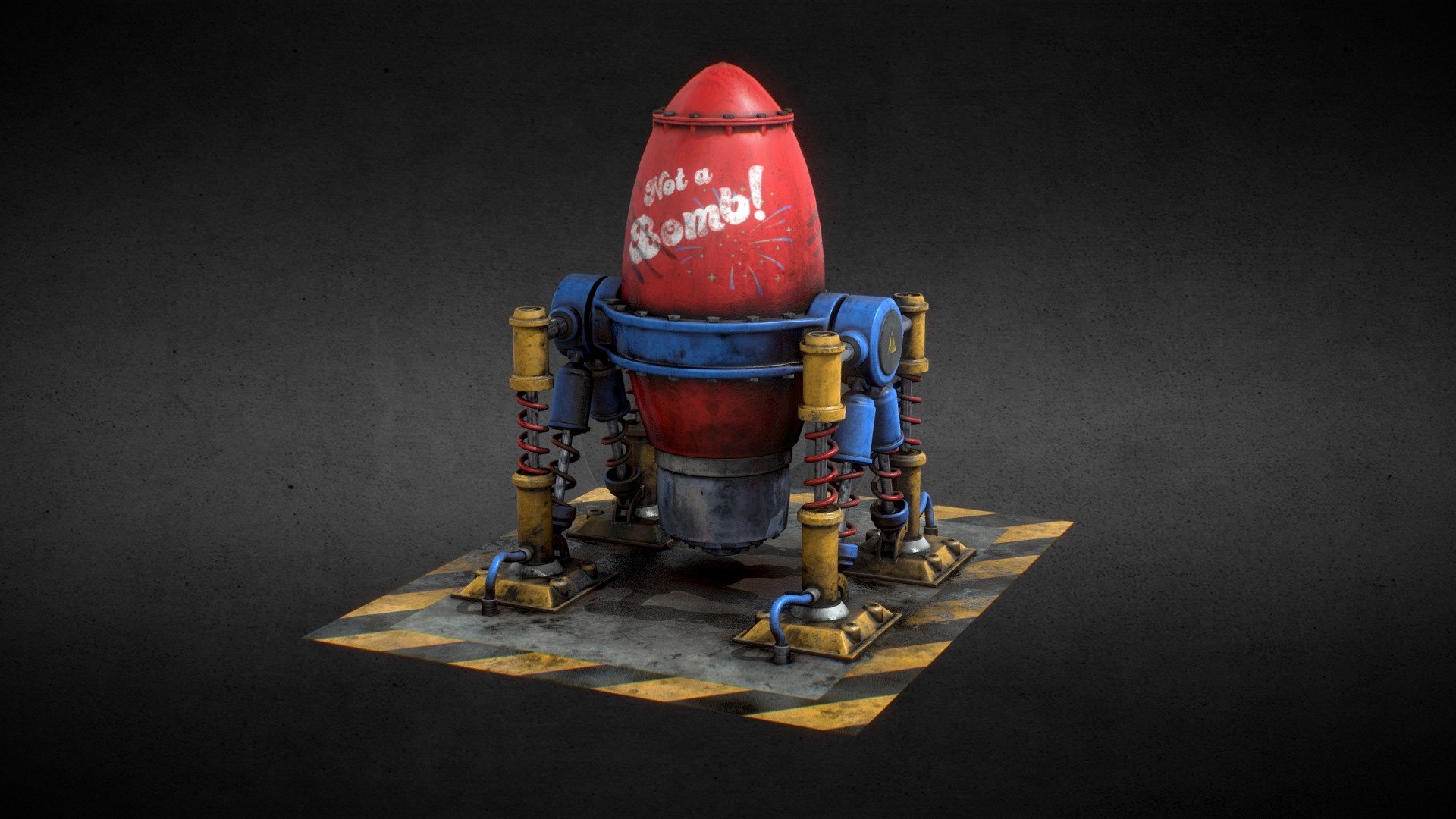 Not a Bomb! - 3D model by Stefano Castioni (@stefanocastioni3d ...