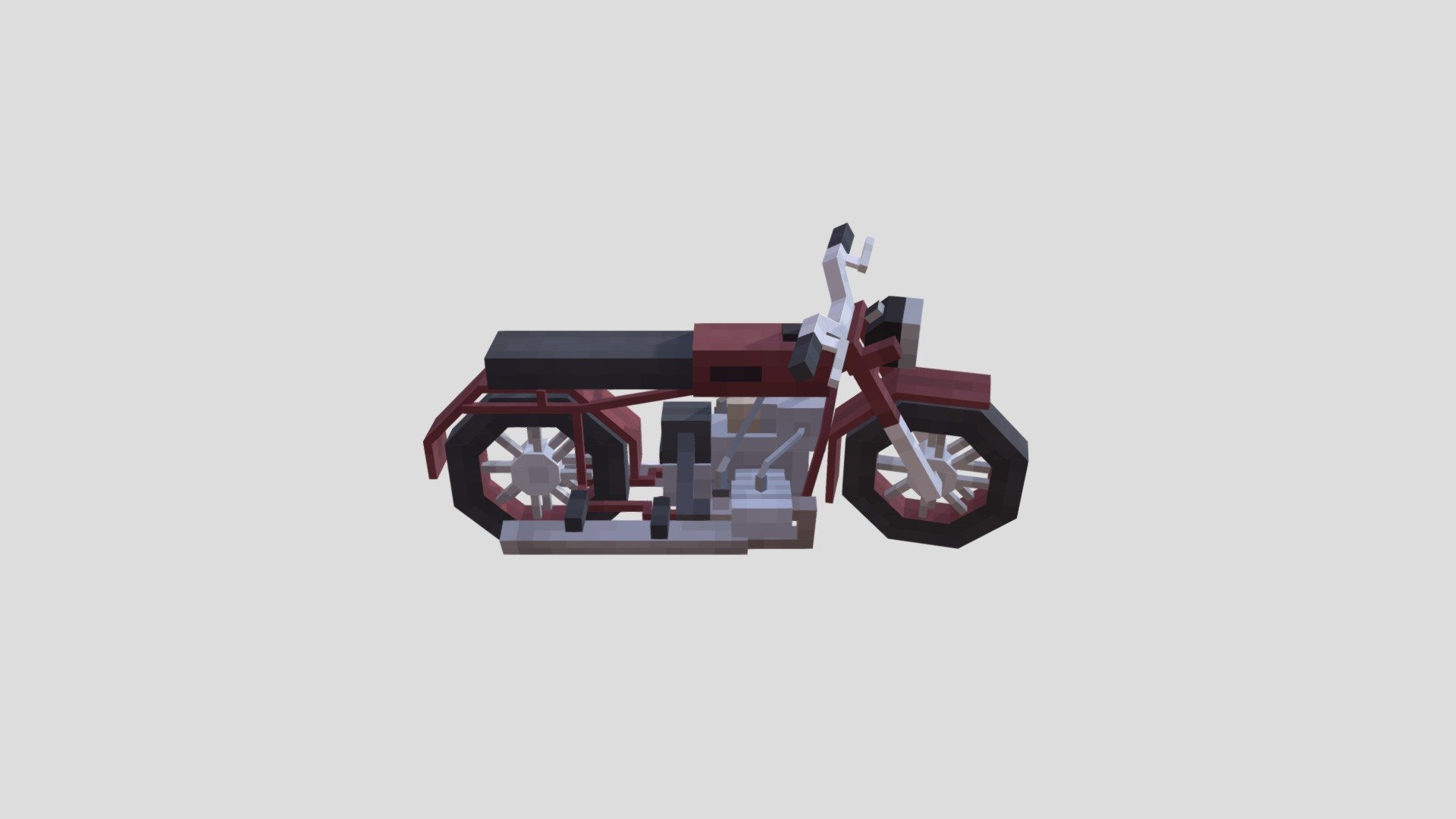 Soviet motorcycle - 3D model by TheGreatBird [9467755] - Sketchfab