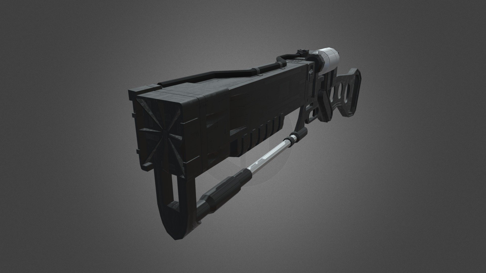 Gun - 3D model by Kathiresan Nadar (@kadhirmd) [9468d2b] - Sketchfab
