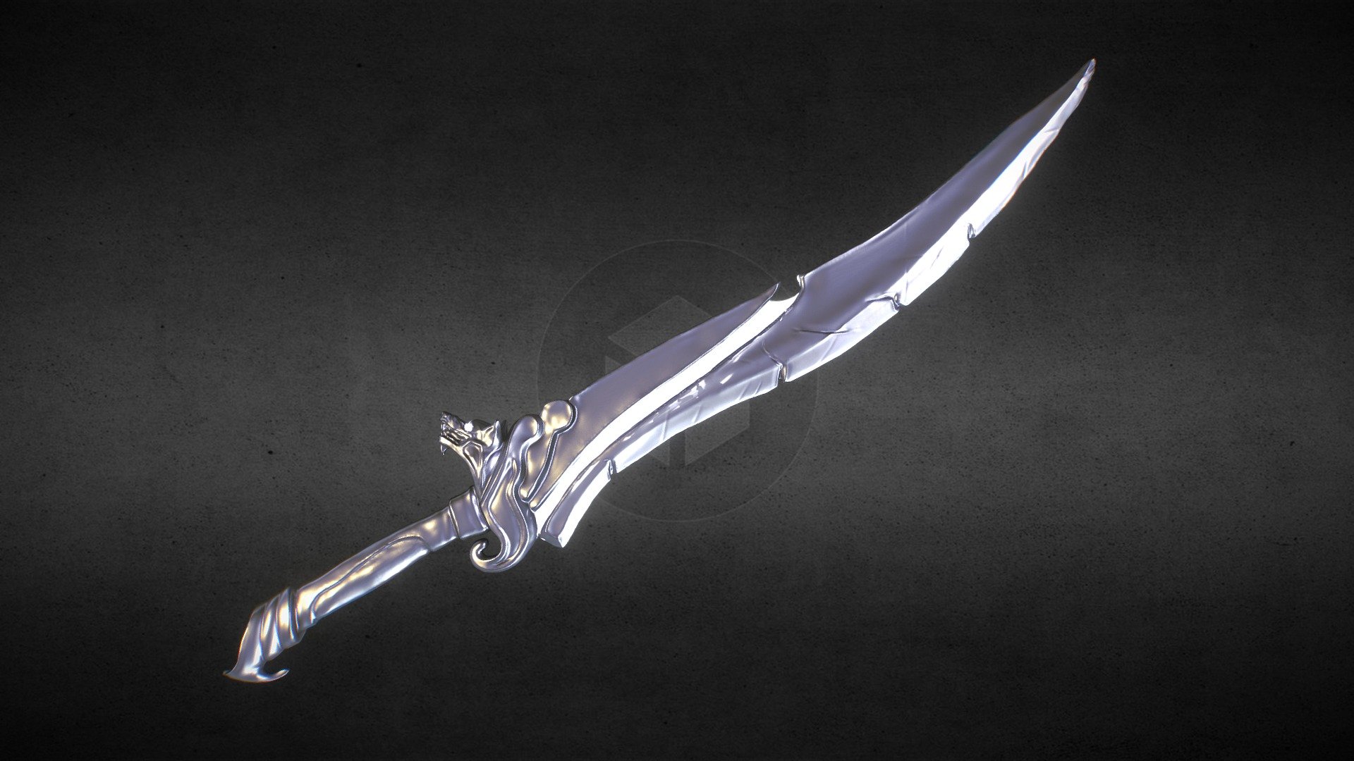 Sword (tool)- Sculpt January 2018 - no 9 - 3D model by grant.abbitt ...
