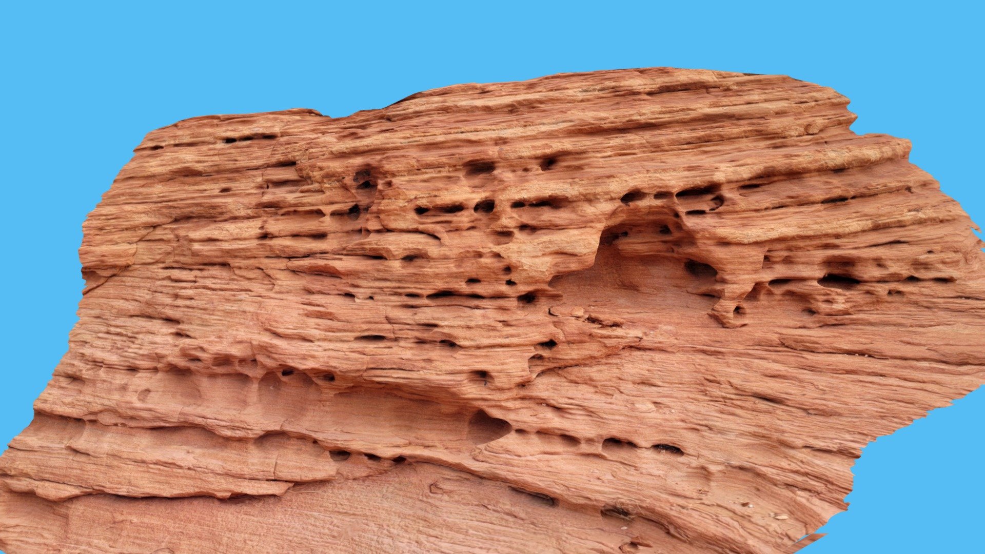 Sand Hollow Erosion Pattern Detail Study - Buy Royalty Free 3D model by ...