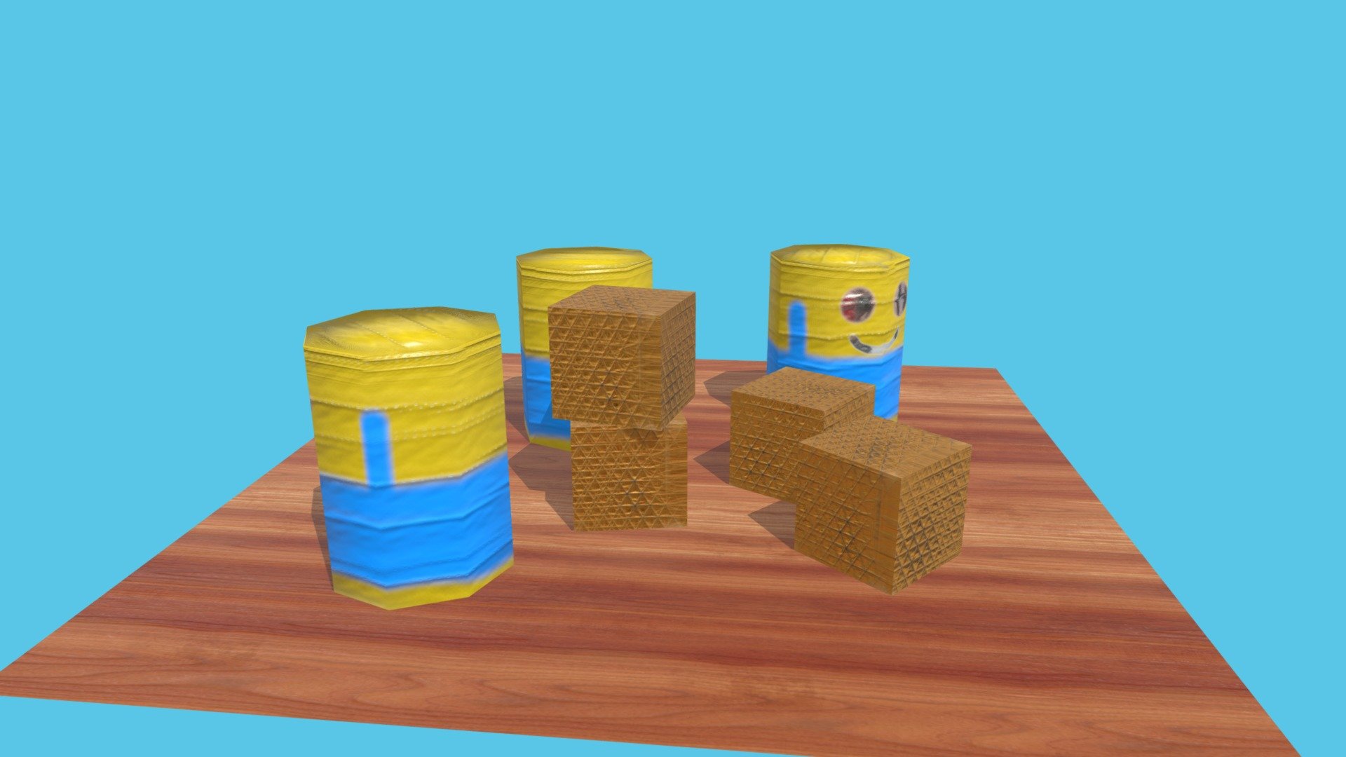 Minions Stealing Gold - Download Free 3D model by StardustWolf [946aa01 ...
