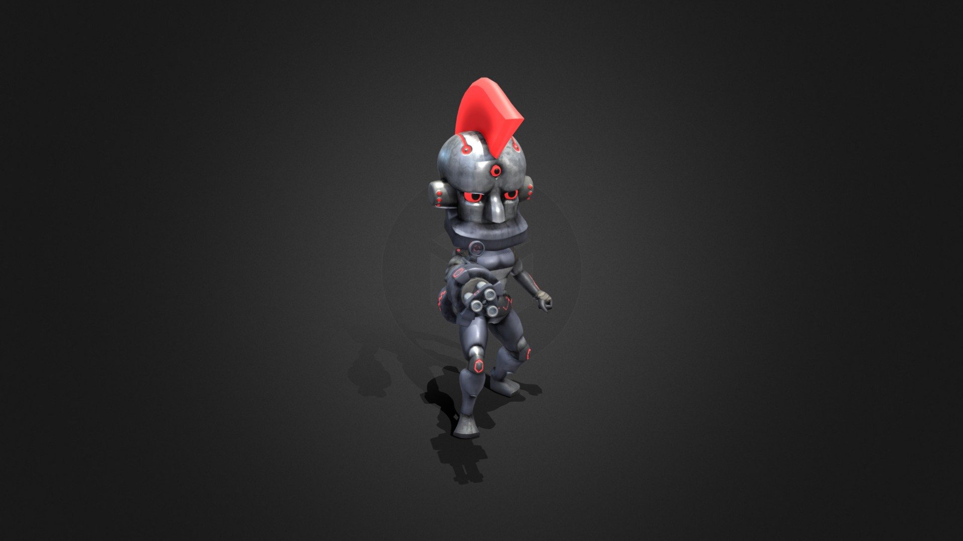 Robot - 3D model by GMB (@ParkSeonGwang) [946b489] - Sketchfab