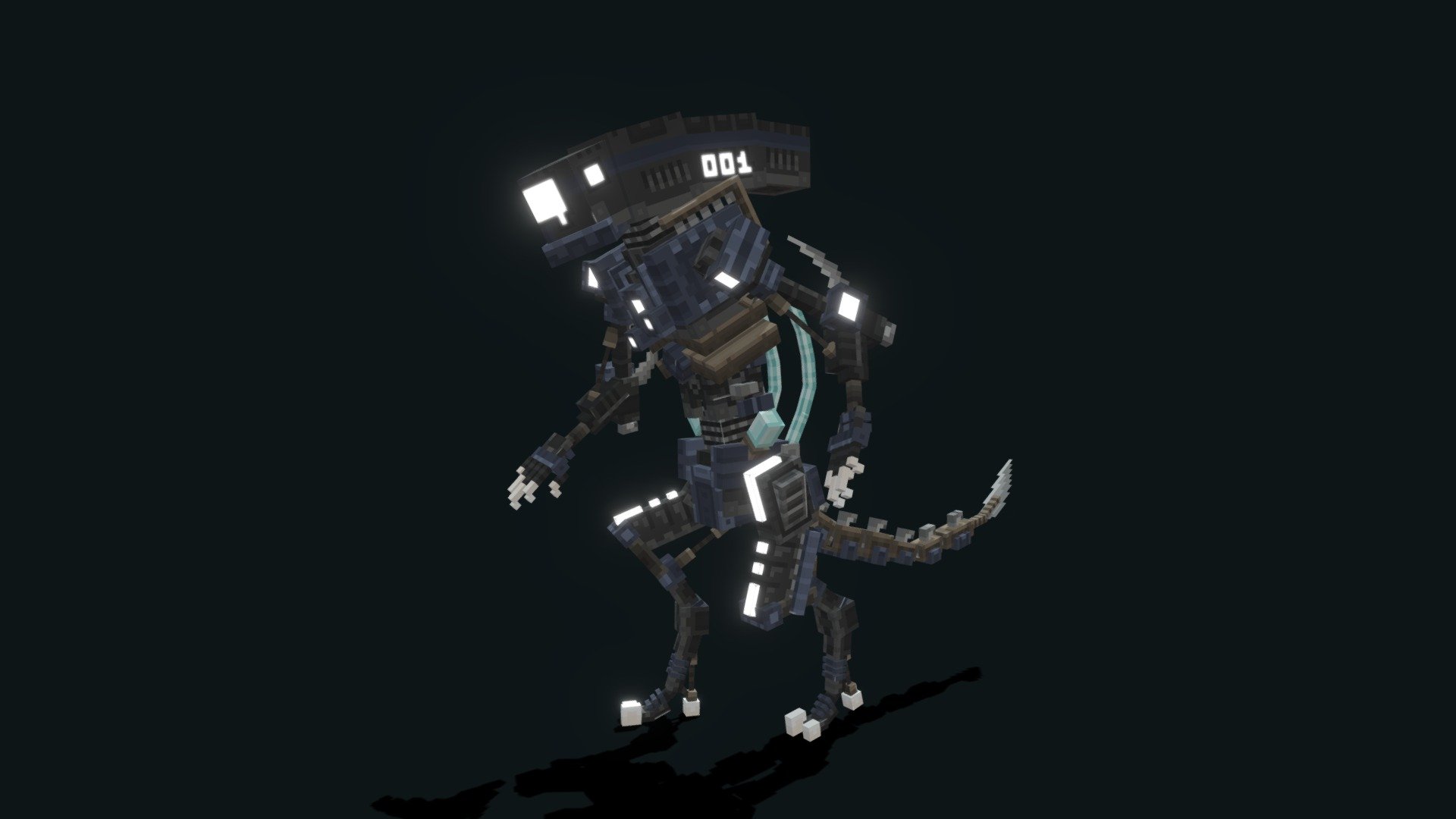 Mecha Alien Thing - 3D model by Rxx7 [946c617] - Sketchfab