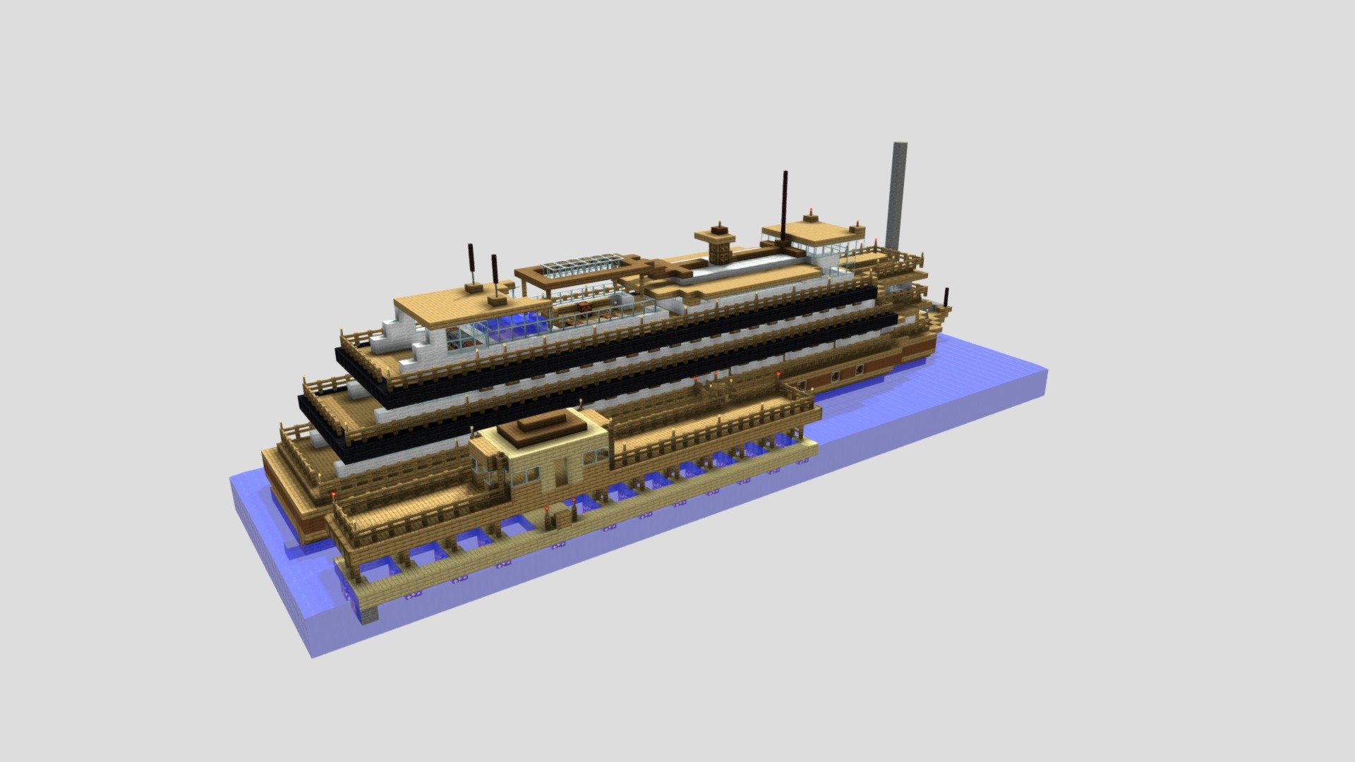 Big boat Download Free 3D Model By Madexc 946daff Sketchfab