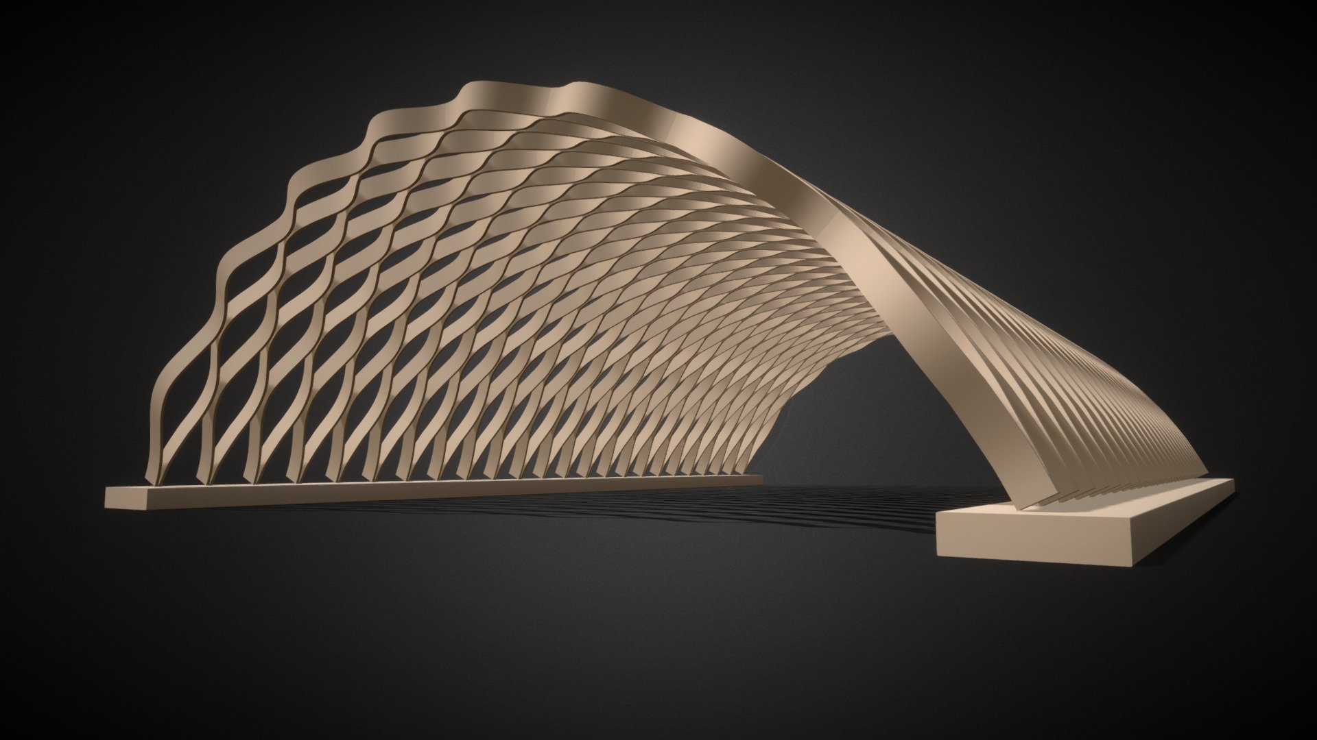 Diamond Grid Canopy 22020707 - Buy Royalty Free 3D model by aarcharanya ...