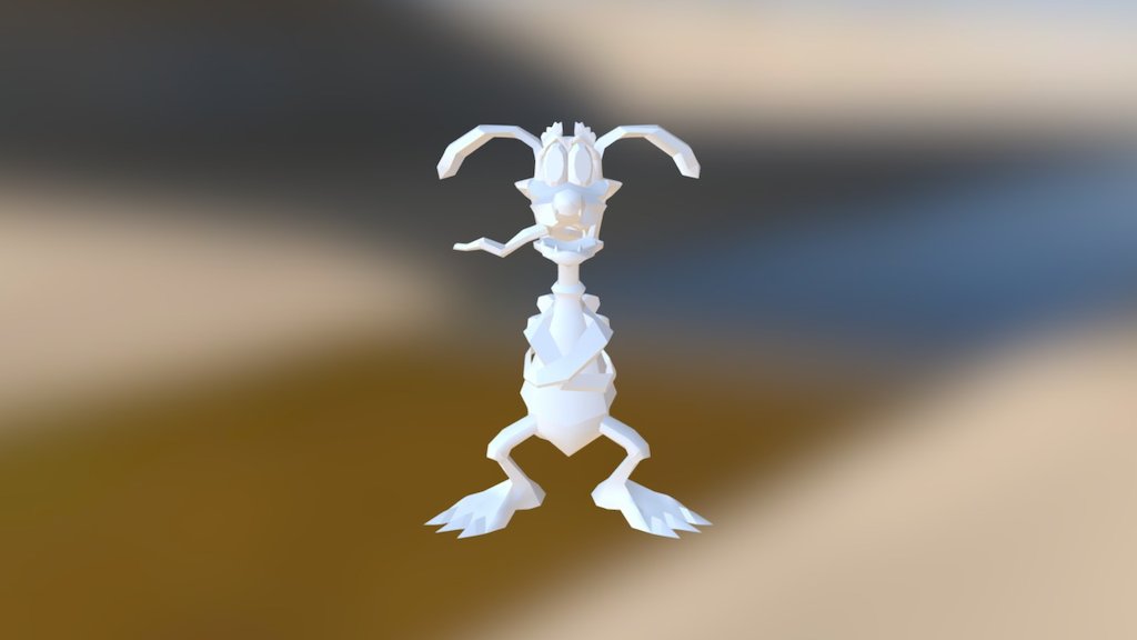 Ripper Roo Low Poly Box Model - 3D model by KomodoJoe [946f311] - Sketchfab