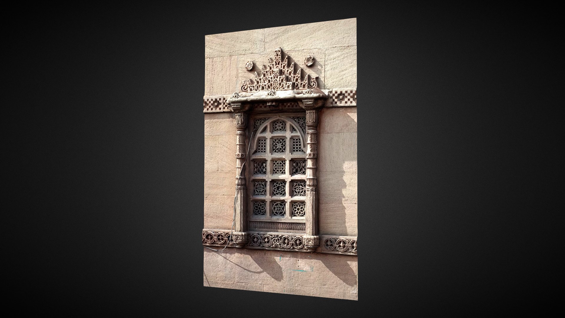 Rupmati Masjid - Window - 3D model by Anirban Basak (@anirbanbasak ...