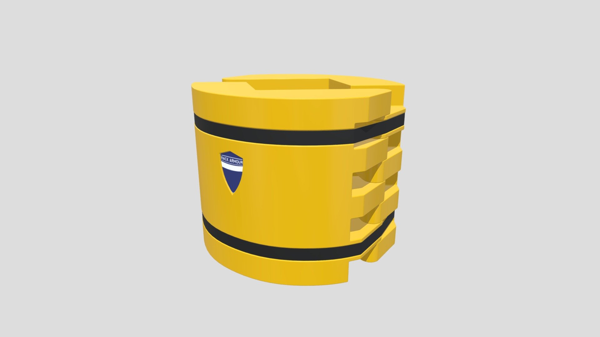 The Rack Group - Large Column Protector - 3D model by PolishedRock ...