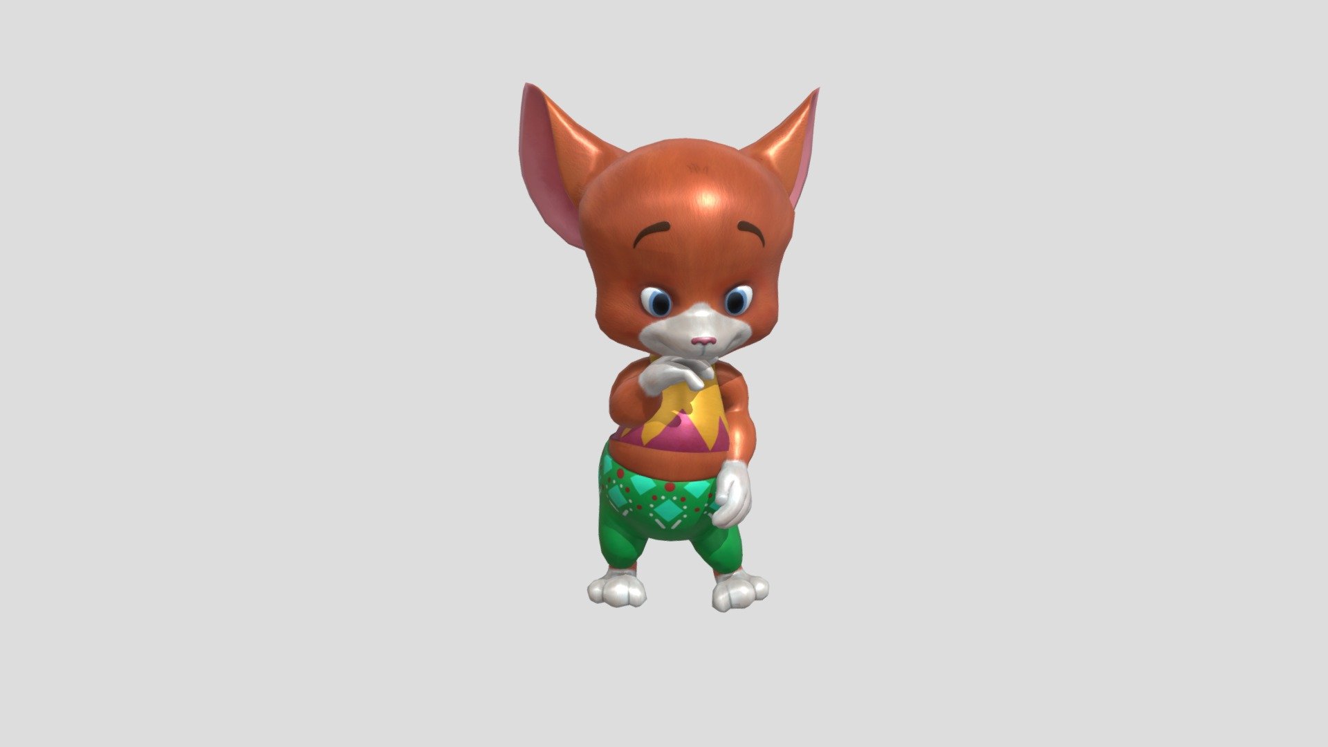Twerking Mouse 3D Animated Model - 3D model by web3horizons ...