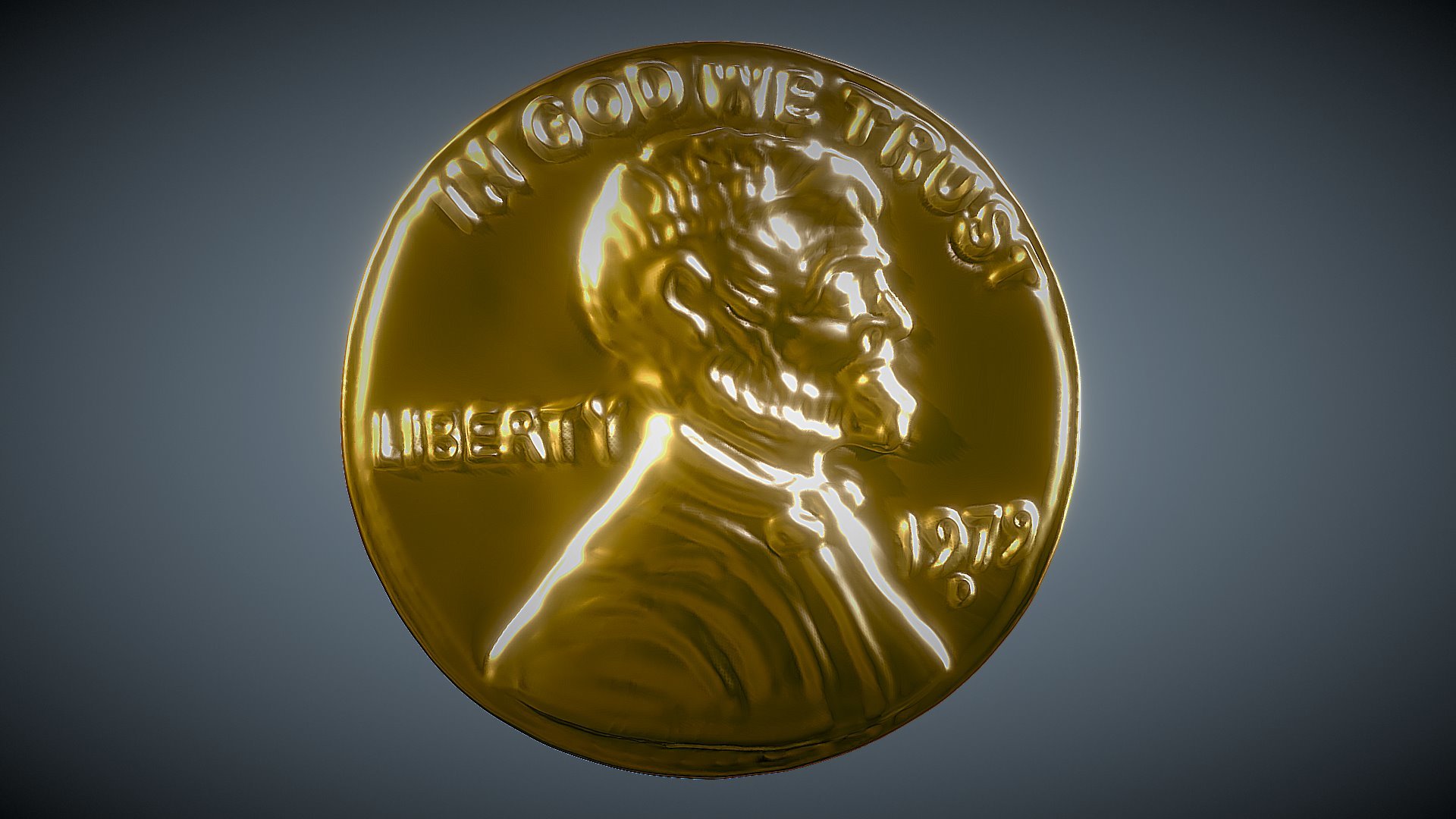 Lucky Penny - 3D model by royboy5 [9471307] - Sketchfab